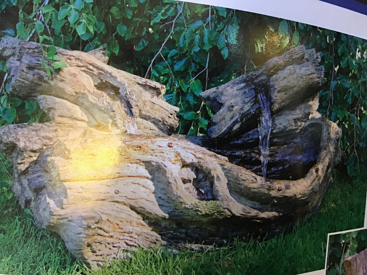 Henri Fallen Logs Fountain — Street’s